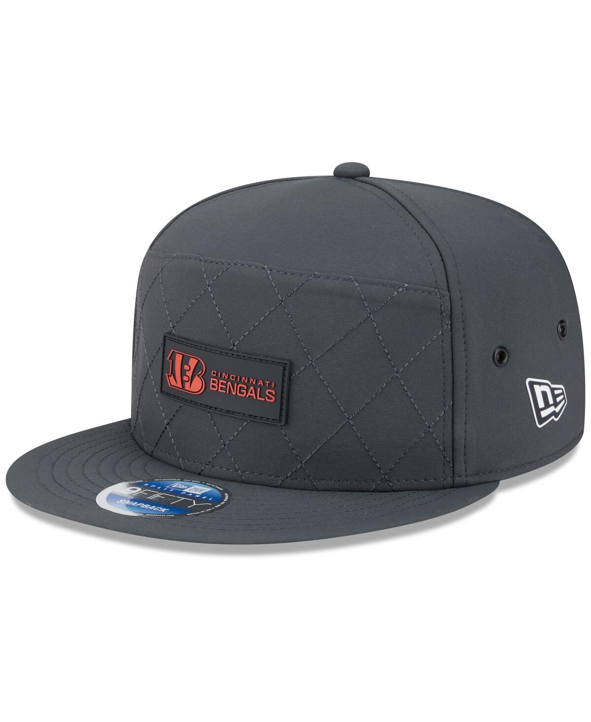 Click here for New Era Mens Charcoal Cincinnati Bengals 2025 Side... prices