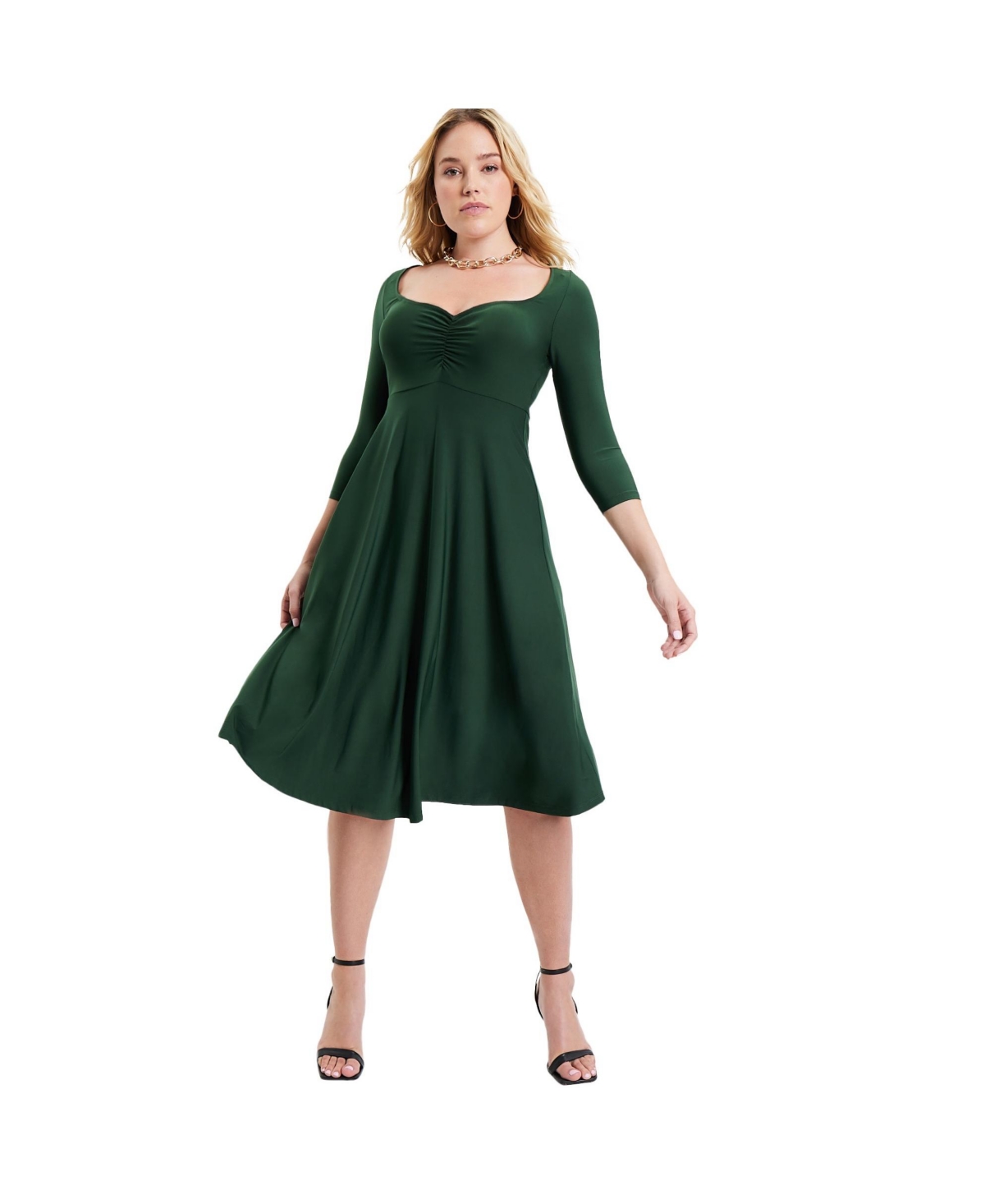 Click here for June + Vie Womens June + Vie Sweetheart Swing Dres... prices