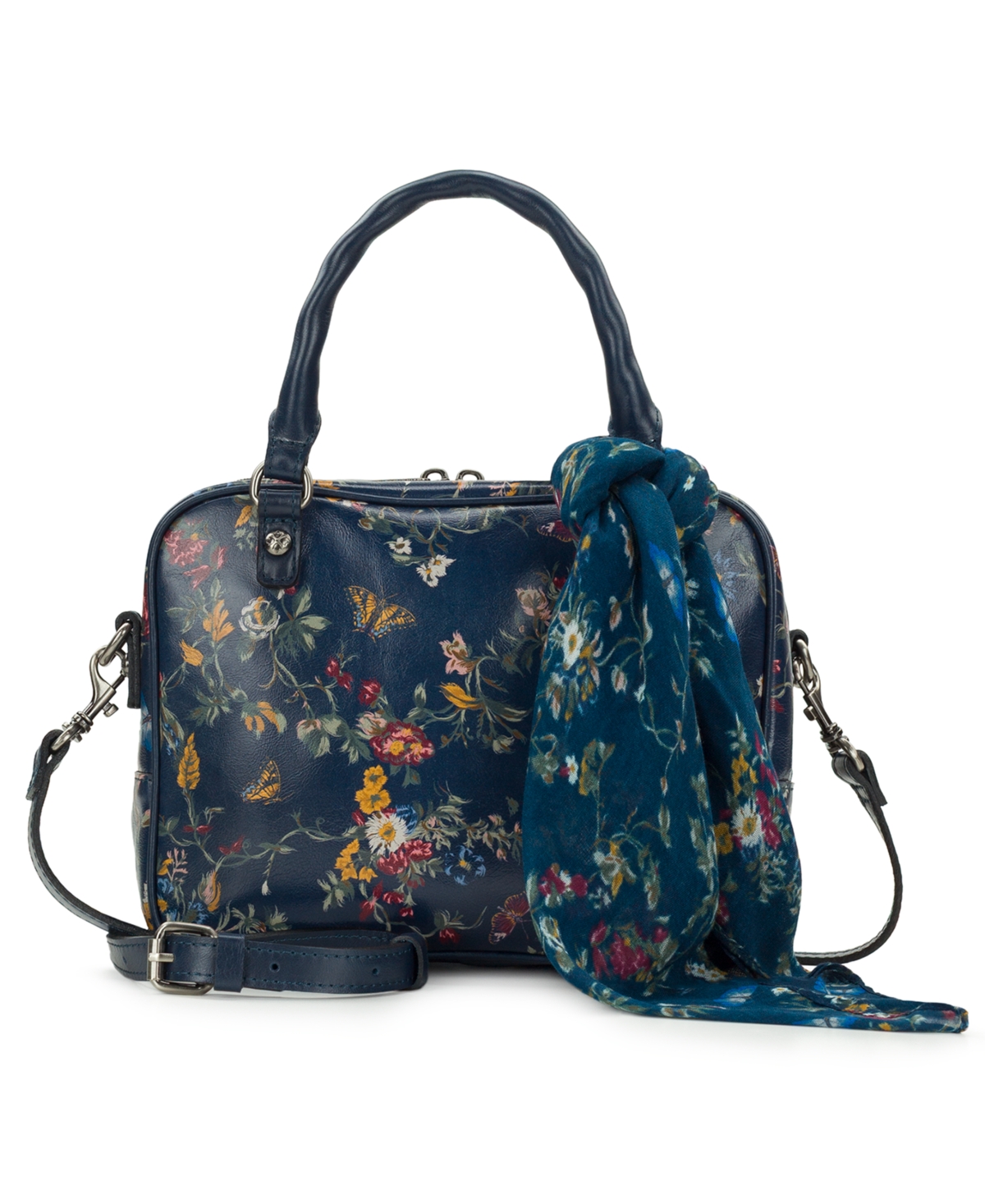 Click here for Patricia Nash Artena Crossbody Satchel Bag with Sc... prices