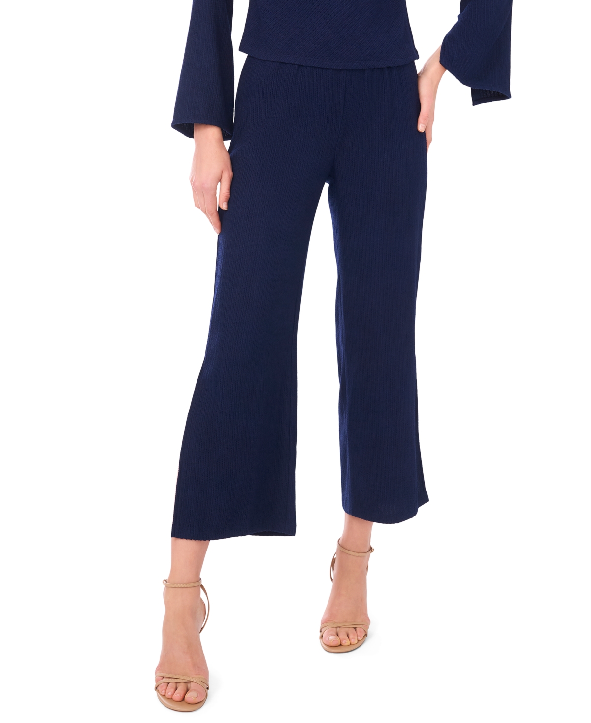 Click here for Sam & Jess Womens Wide-Leg Pull-On Pants - Navy prices