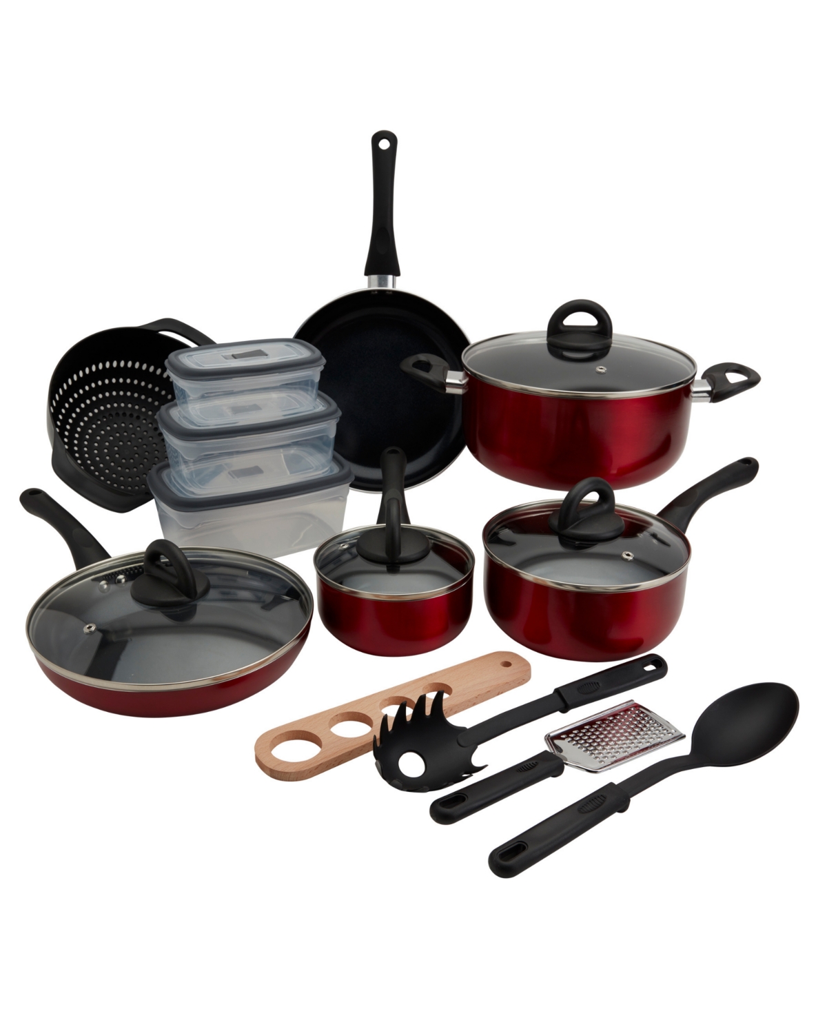 Click here for Basic Essentials Nonstick Aluminum 20-Pc. Cookware... prices