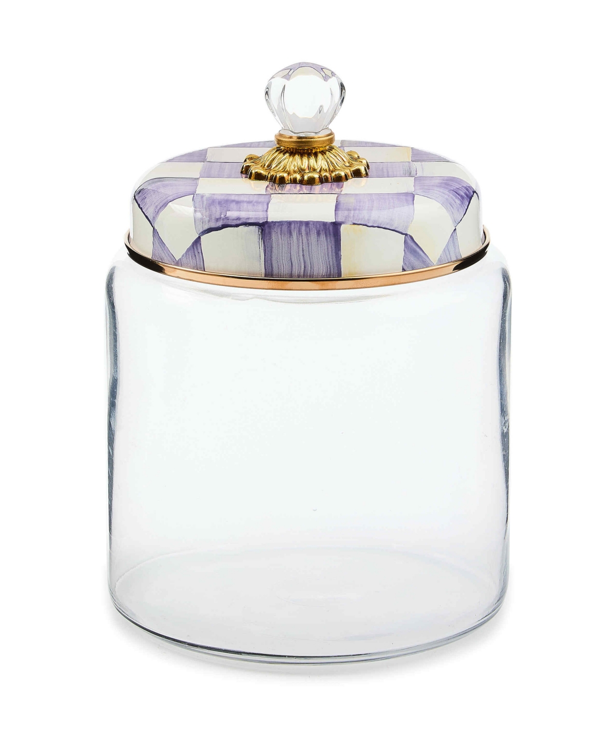 Click here for MacKenzie-Childs Violet Check Large Handmade Kitch... prices