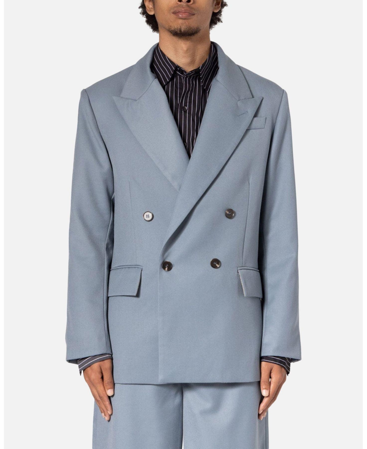 Click here for mnml Mens Double Breasted Jacket prices