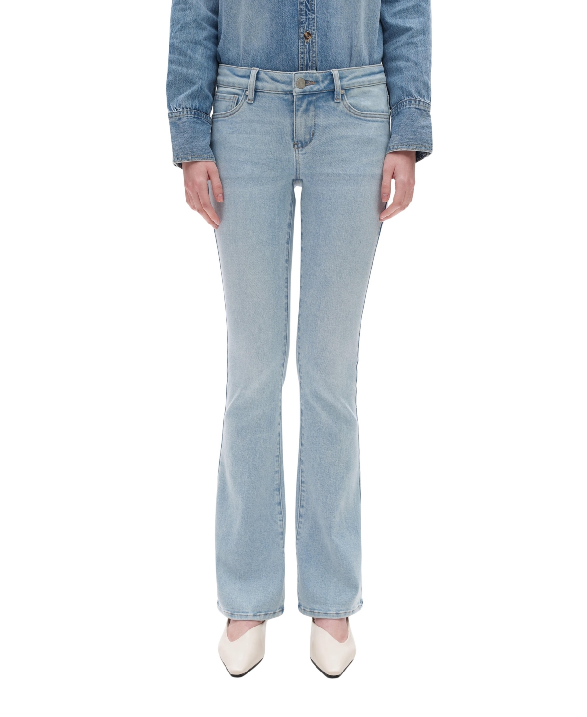 Click here for Bayeas Womens Low-Rise Super Stretch Slim-Fit Boot... prices