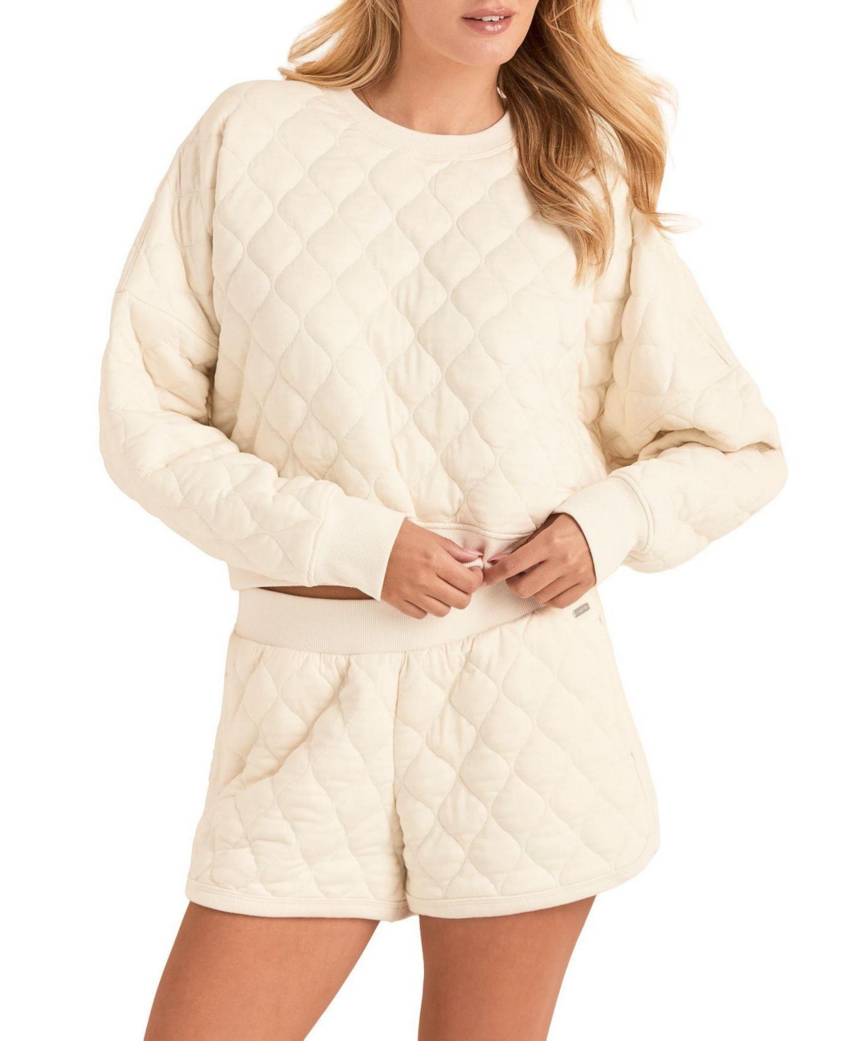 Click here for Adore Me Womens Maxima Sweatshirt & Shorts Set - W... prices