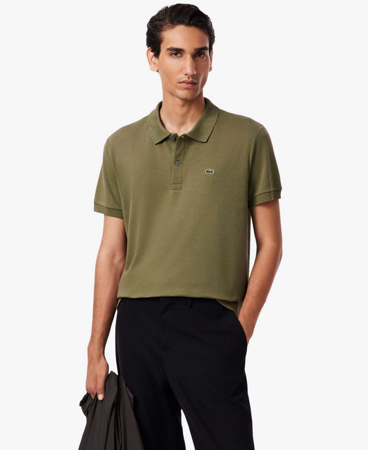 Click here for Lacoste Mens Regular Fit Soft Touch Short Sleeve P... prices