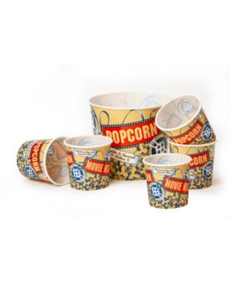 Wabash Valley Farms Retro Style Popcorn Tub, Set of 6 - Macy's