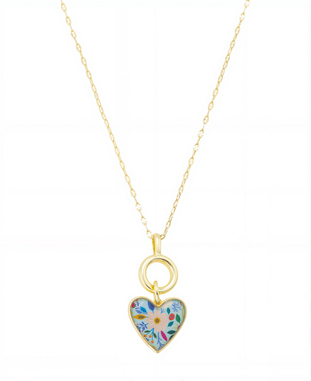 Click here for Unwritten Gold Plated Heart Pendant Necklace - Gol... prices