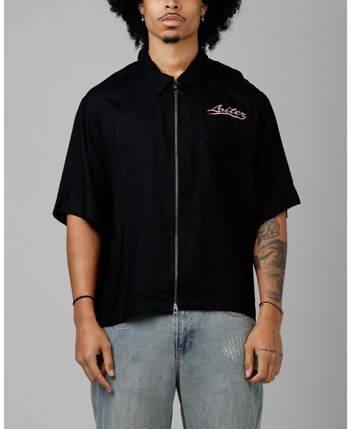 Click here for Loiter Mens Calabasas Shirt - Pink prices