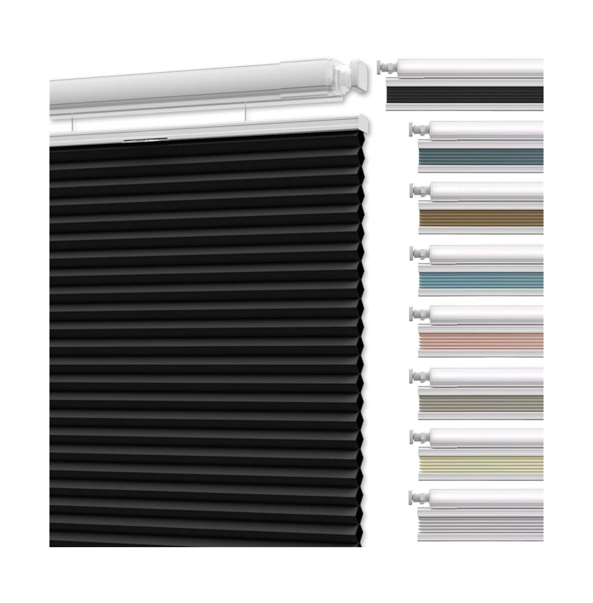Click here for Ama Pear 67in W Blackout Shades Cellular Blinds fo... prices