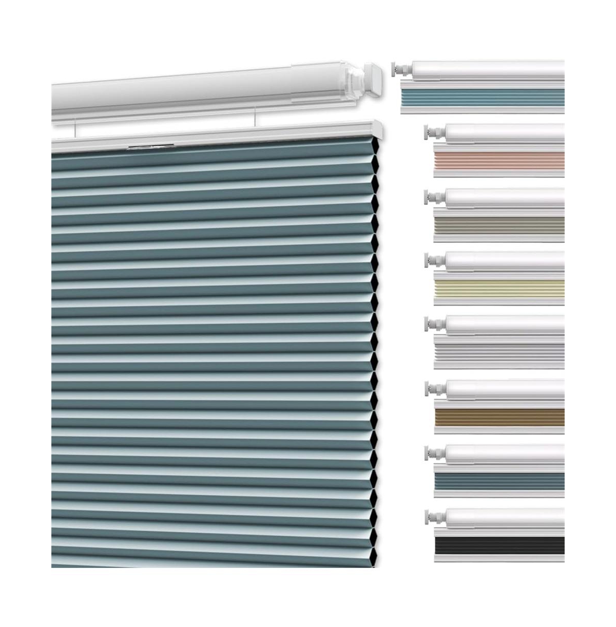 Click here for Ama Pear 67in W Blackout Shades Cellular Blinds fo... prices