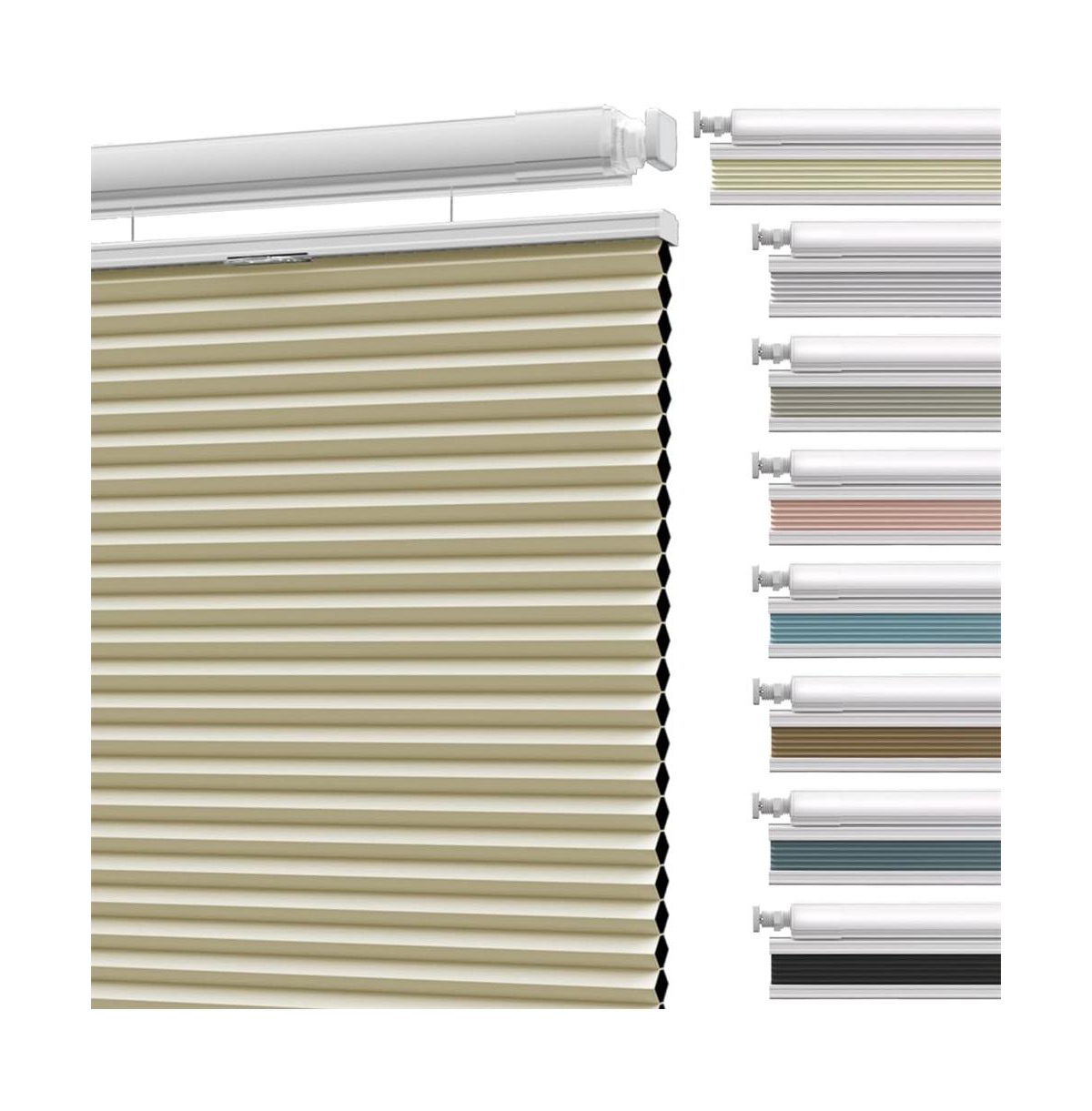Click here for Ama Pear 67in W Blackout Shades Cellular Blinds fo... prices