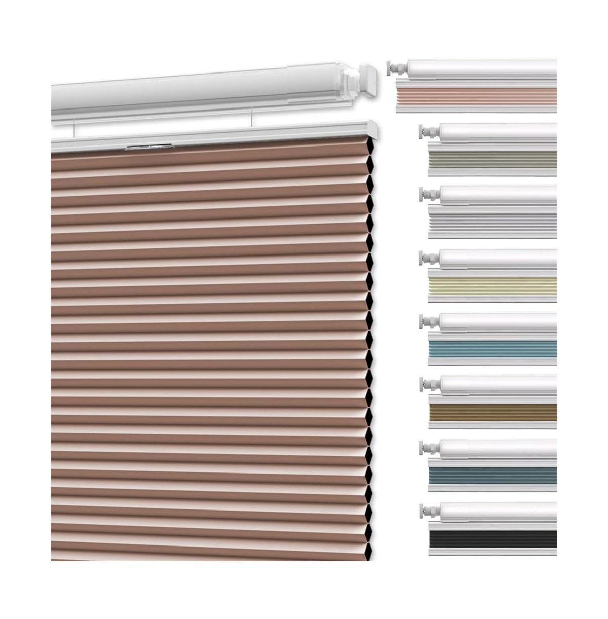 Click here for Ama Pear 67in W Blackout Shades Cellular Blinds fo... prices