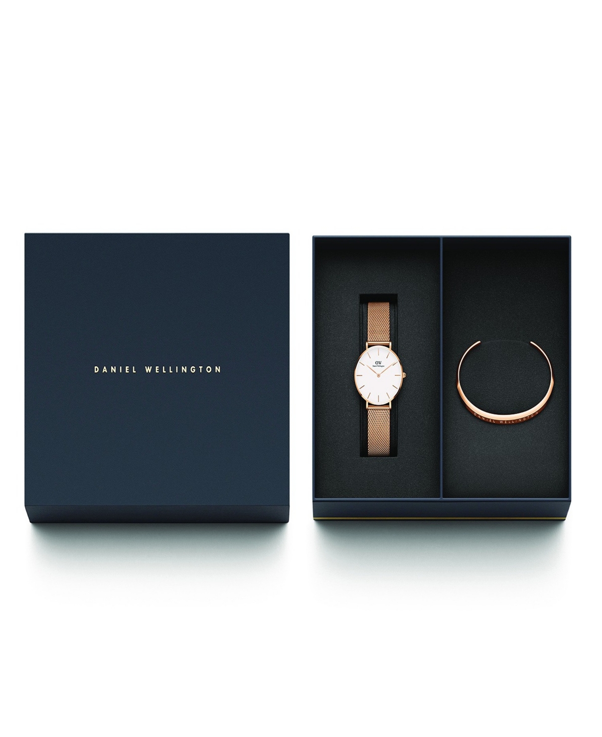 Click here for Daniel Wellington Womens Analog Rose Gold-Tone Sta... prices