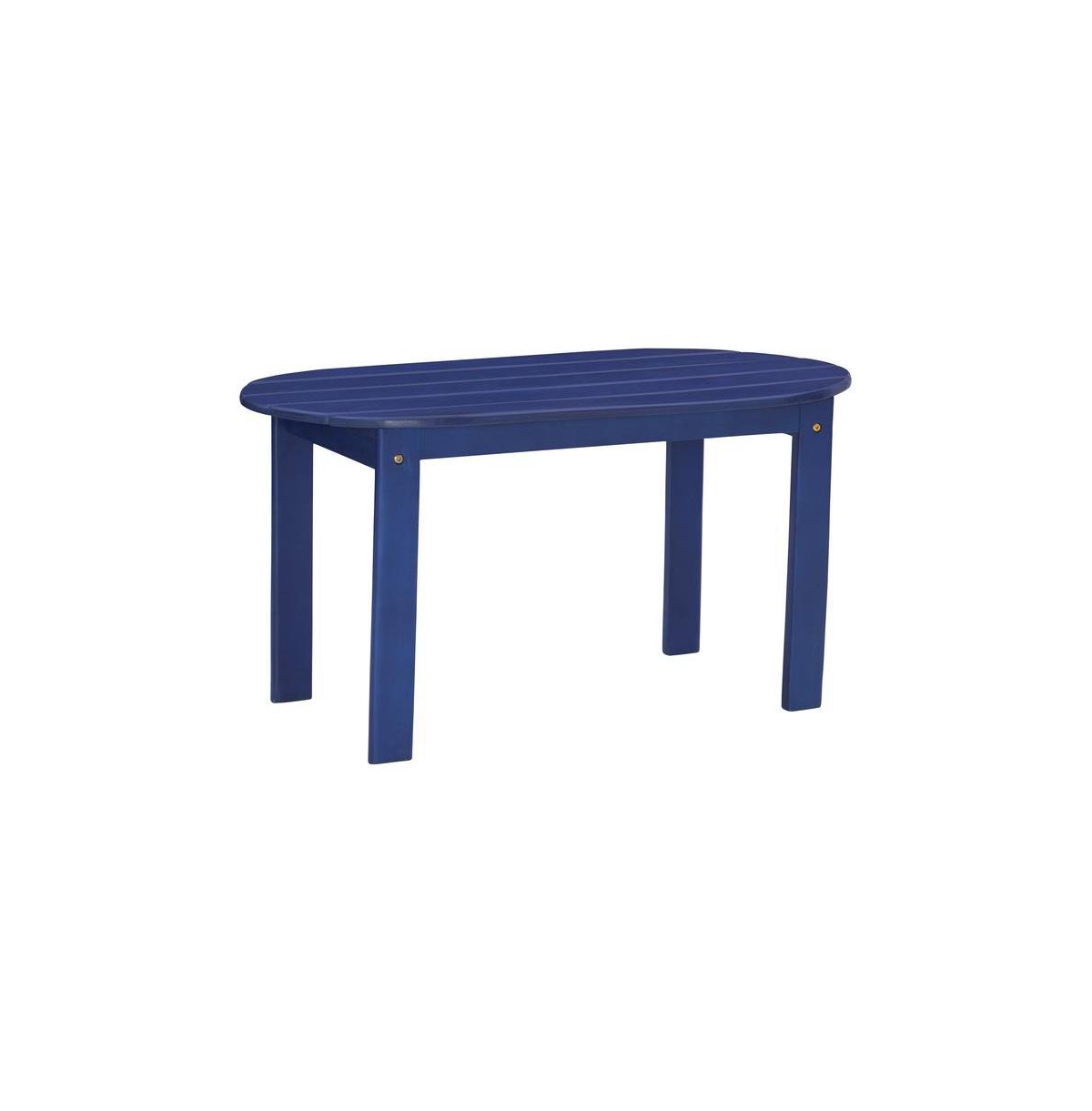 Click here for Linon Adirondack Coffee Table Blue prices