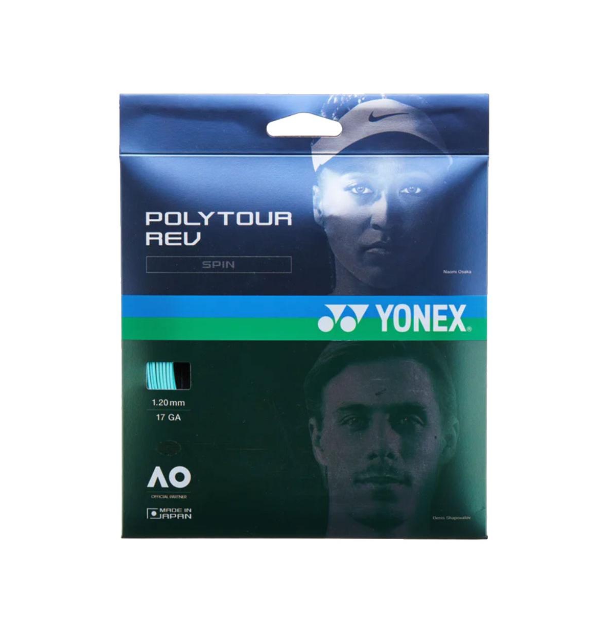 Click here for Yonex Poly Tour Rev 120 17g Tennis String - Mint prices