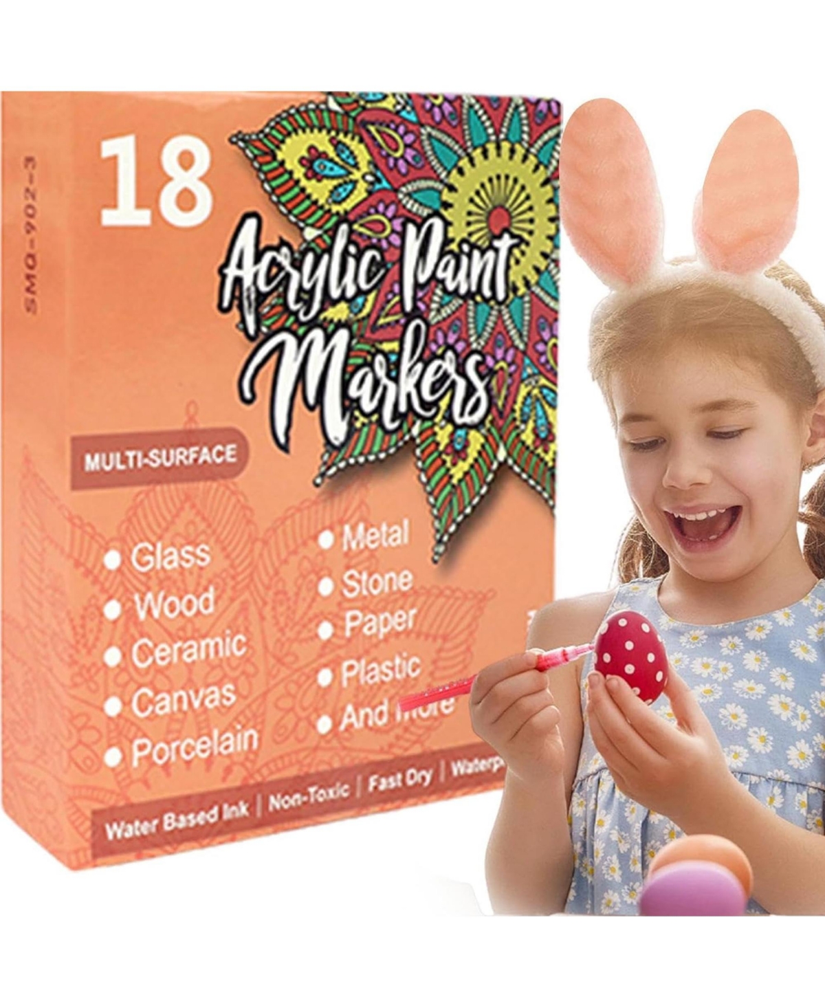 Click here for Htutwoo 18 Colors Acrylic Paint Pens Mar 18 Colors... prices