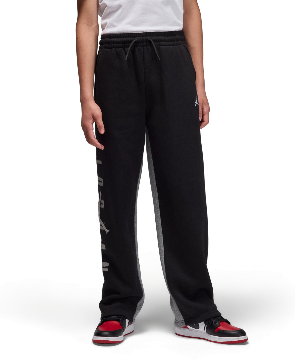 Click here for Jordan Boys 8-20 Mj Future Flight Two-Tone Pants -... prices
