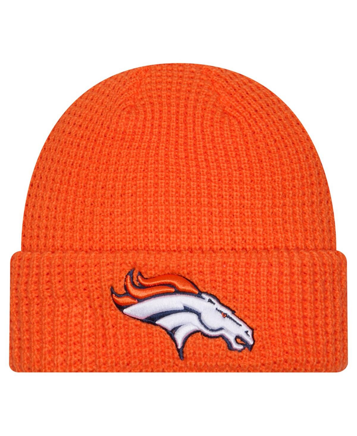 Click here for New Era Mens Orange Denver Broncos Waffle Cuffed K... prices