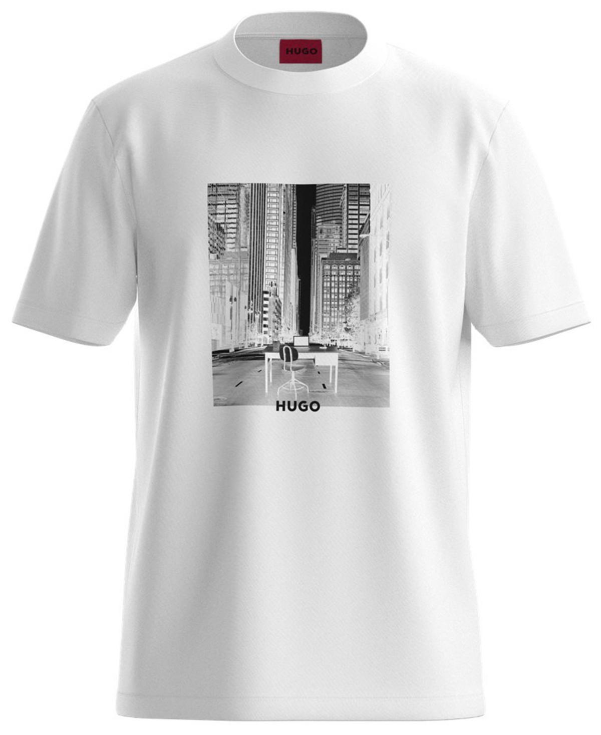 Click here for Hugo Boss Mens Crewneck T-Shirt - White prices