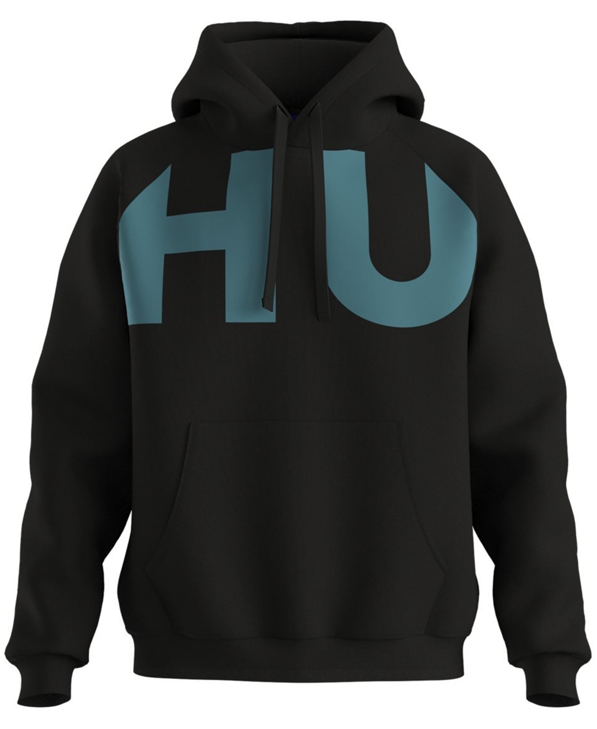 Click here for Hugo Boss Mens Graphic Print Hoodie - Teal/Black prices