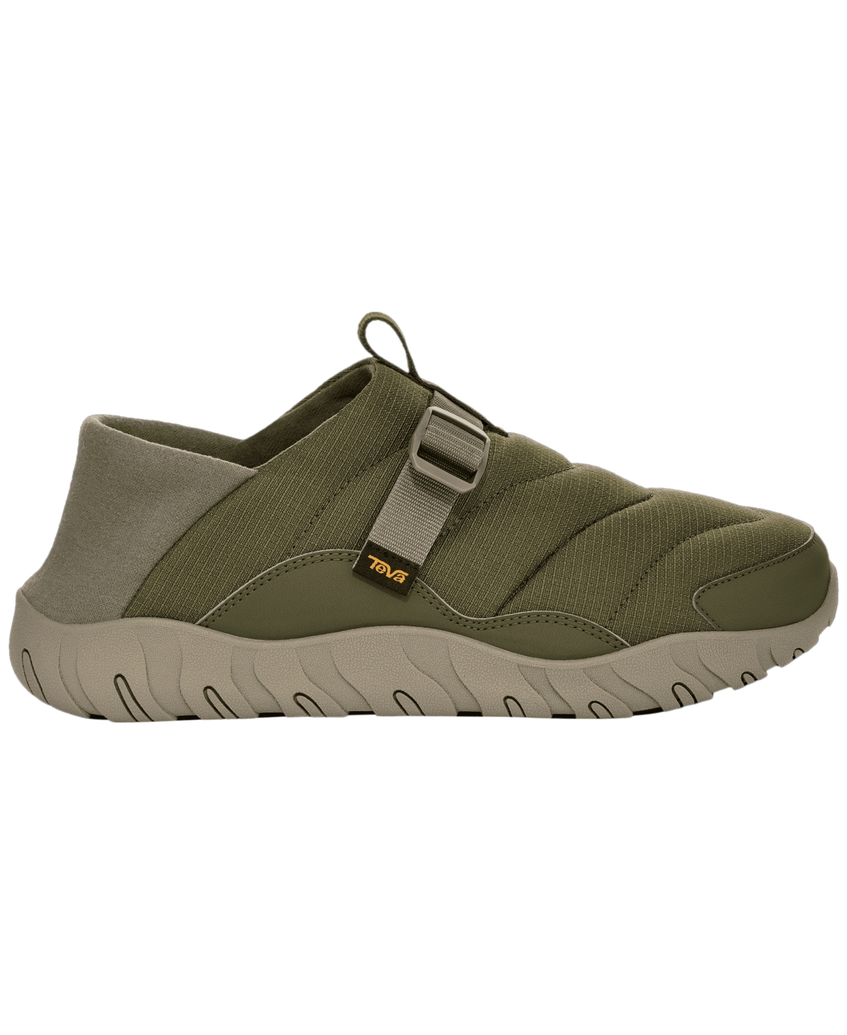 Click here for Teva Mens ReEmber Quilted Camp Shoe - Dark Olive prices