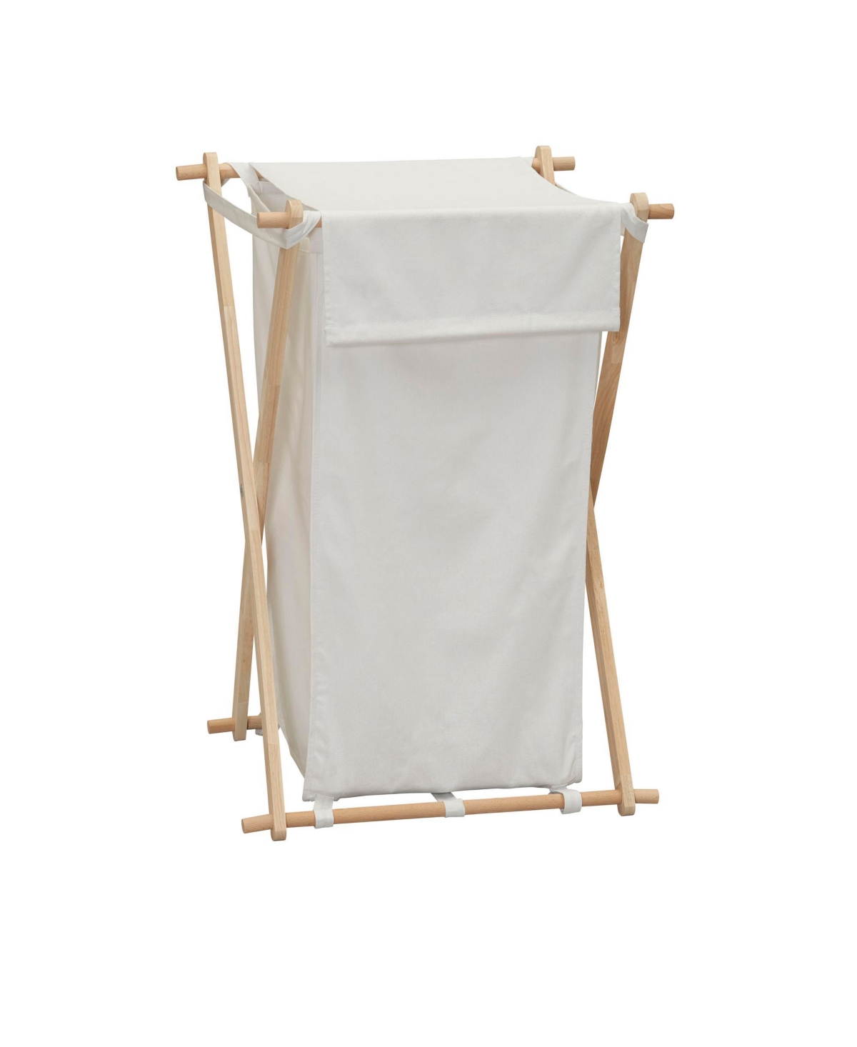 Click here for Household Essentials X-Frame Wood Laundry Hamper... prices