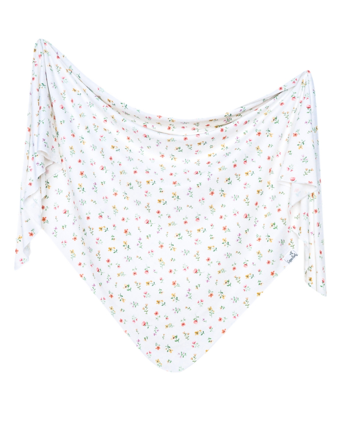 Click here for Copper Pearl Baby Girls Eloise Knit Blanket - Whit... prices