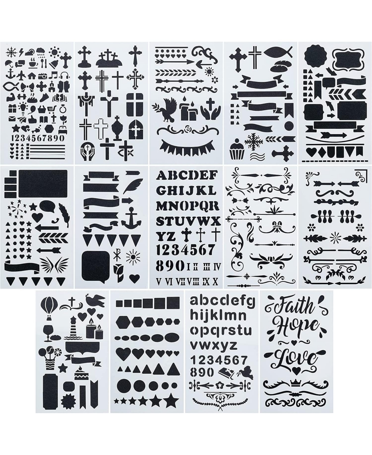 Click here for Mr. Pen Bible Journaling Stencil  4.2 X 7 Inch  14... prices