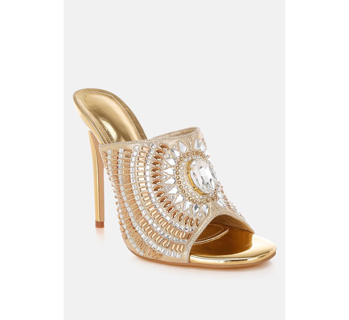 Click here for London Rag Womens Boska Metallic Slip On Stiletto... prices