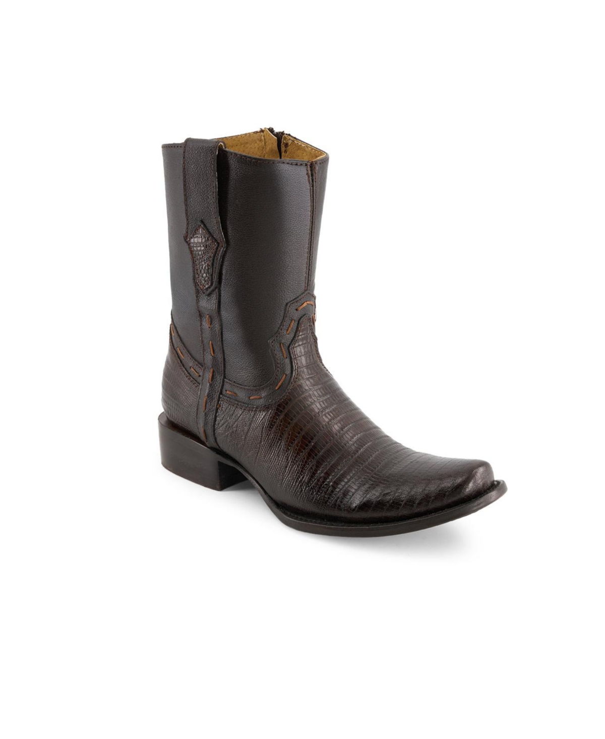 Click here for Forastero Mens Leather Cowboy Boots with Square To... prices