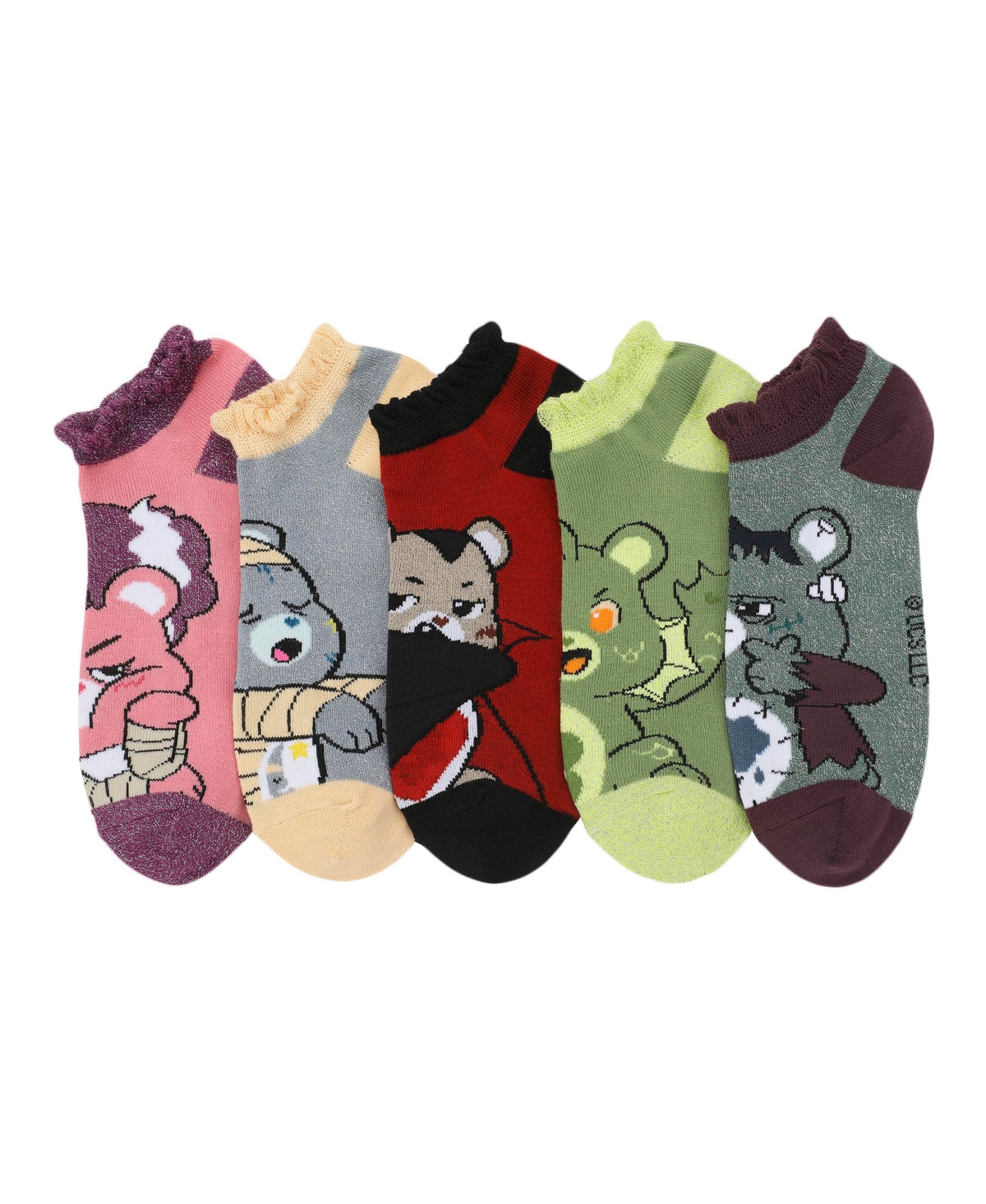 Click here for Care Bears Womens X Universal Monster 5-Pair Ankle... prices