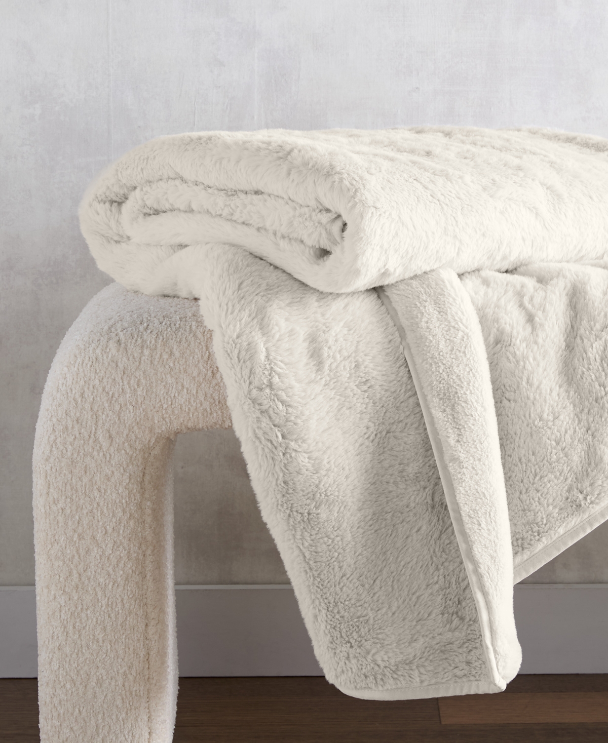 Click here for Hotel Collection Reversible Faux-Fur Throw  50 x 7... prices