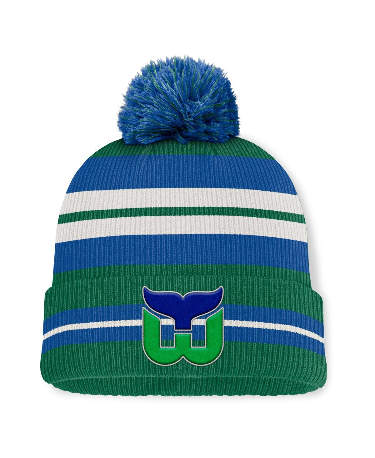 Click here for Mens Green/Blue Hartford Whalers Decades Collectio... prices