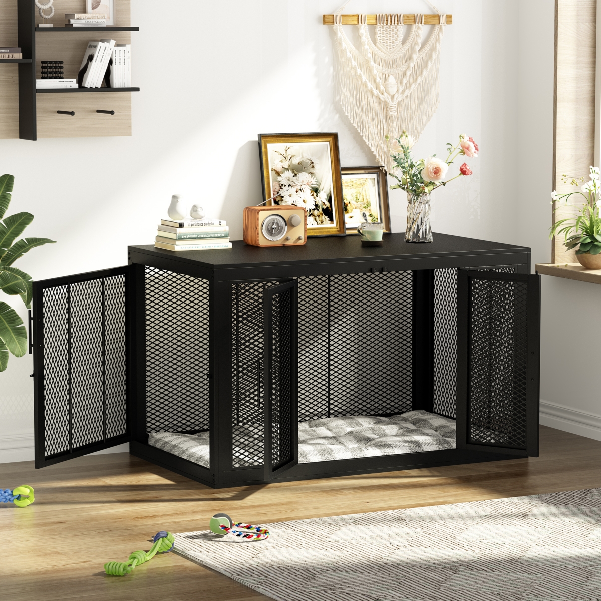 Click here for Homsee Dog House Crate Furniture  71 in. Dog Kenne... prices