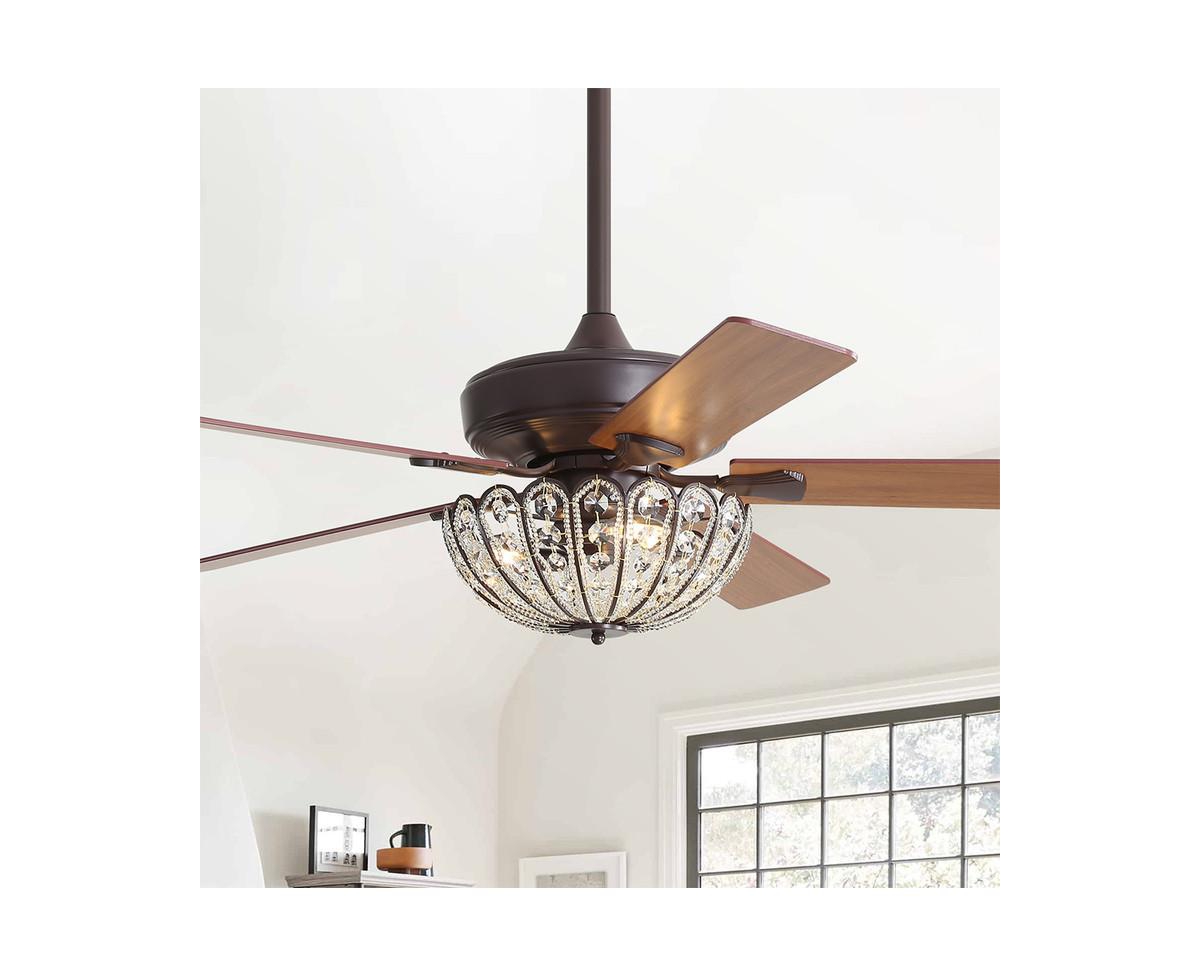Click here for Sofucor 52-inch Elegant and Simple Brown 5-Blade F... prices