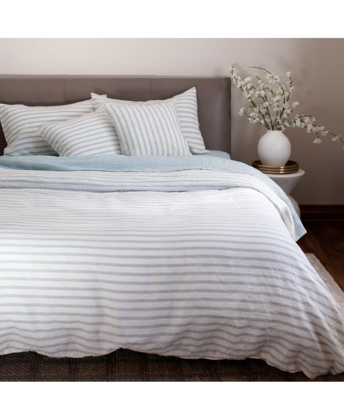 Click here for 100 French Linen Duvet Cover - King/Cal King - Cre... prices