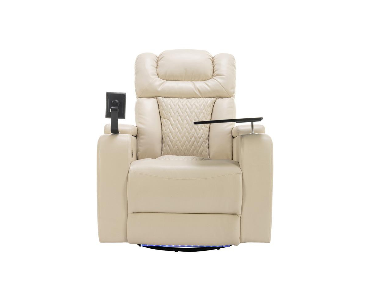 Click here for 270 Degree Swivel Home Theater Recliner with Tray... prices