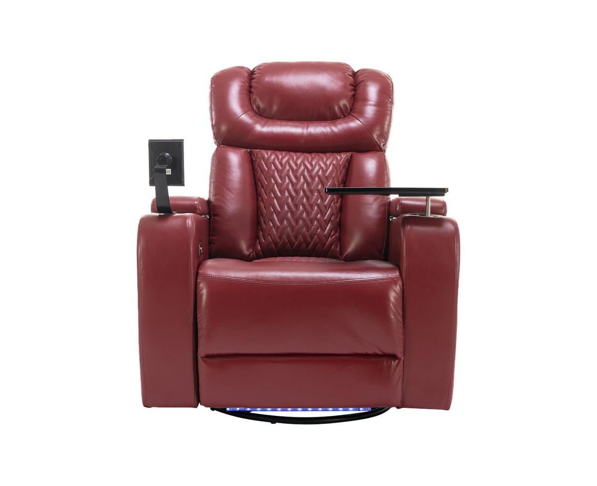 Click here for 270 Degree Swivel Home Theater Recliner with Tray... prices