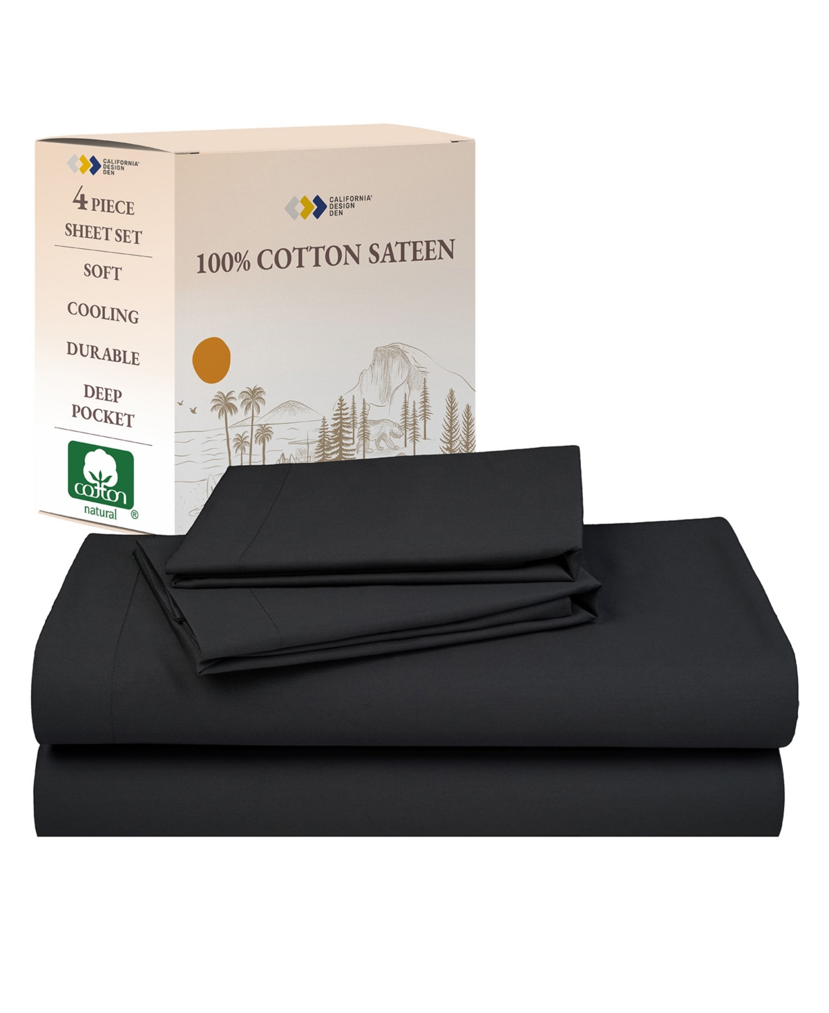 Click here for Soft 100 Cotton Sheets Set - Cooling Durable Satee... prices