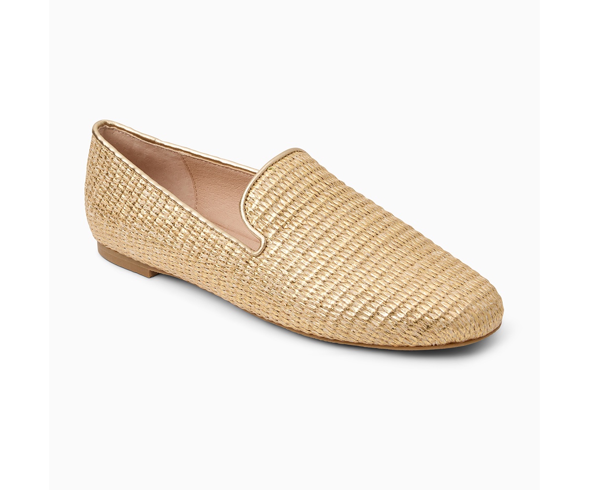Click here for Jack Rogers Womens Bradley Flat - Gold prices