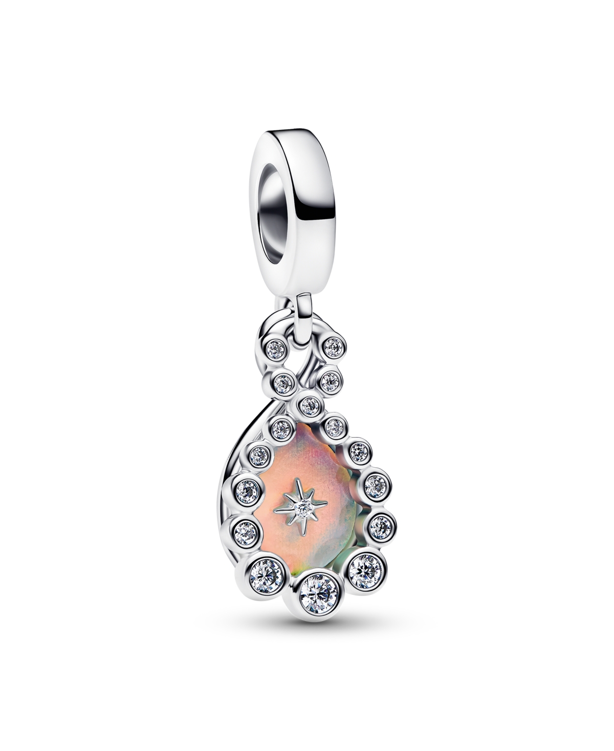 Click here for Pandora Opalescent Infinity Double Dangle Charm -... prices