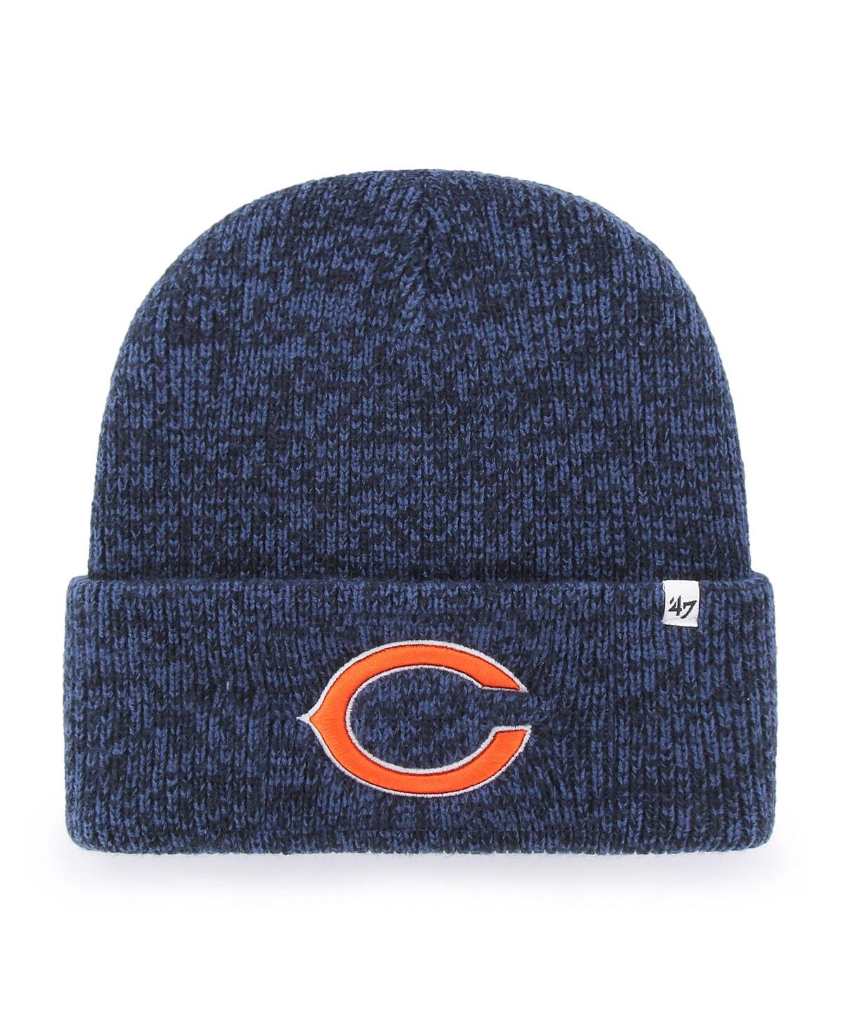 Click here for Mens Heather Navy Chicago Bears Brain Freeze Cuffe... prices