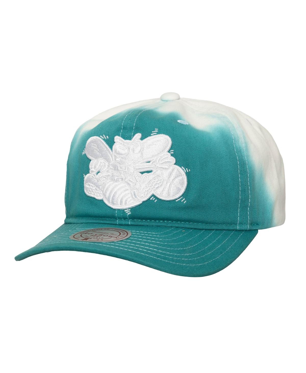 Click here for Mens Teal/White Charlotte Hornets Dip Dye Pro Crow... prices