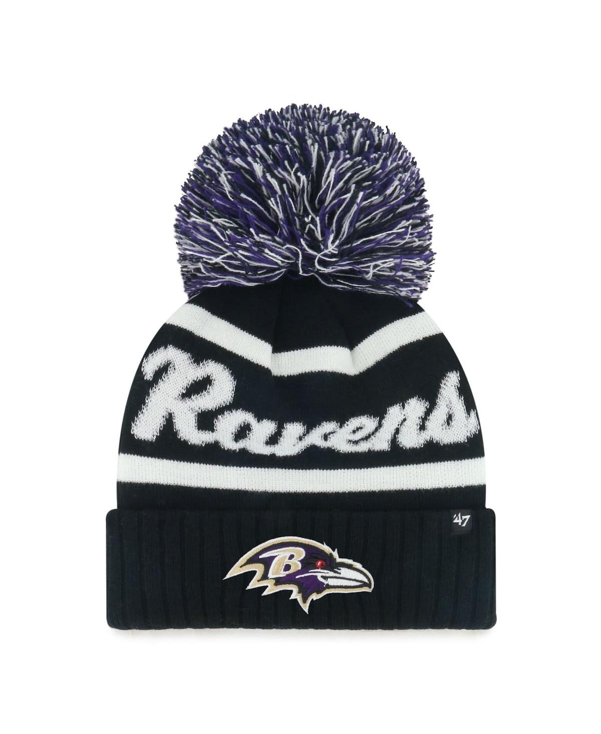 Click here for Womens Black Baltimore Ravens Spirited Cuffed Knit... prices