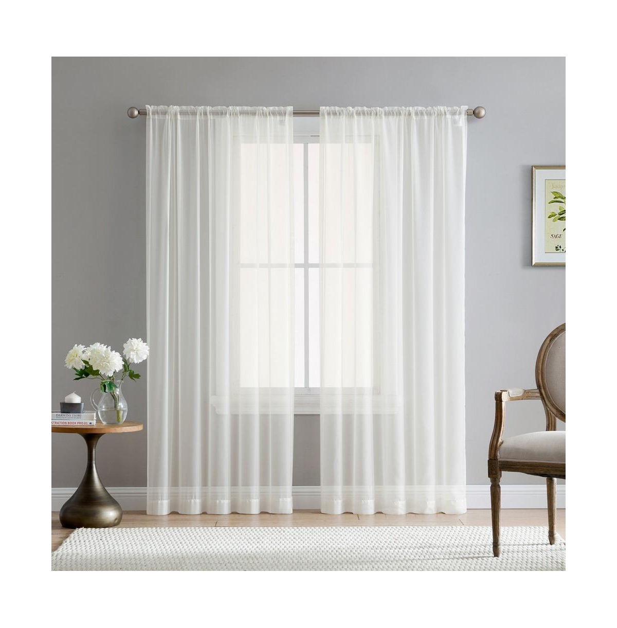 Click here for Hlc.me Essentials Sheer Voile Window Treatment Rod... prices