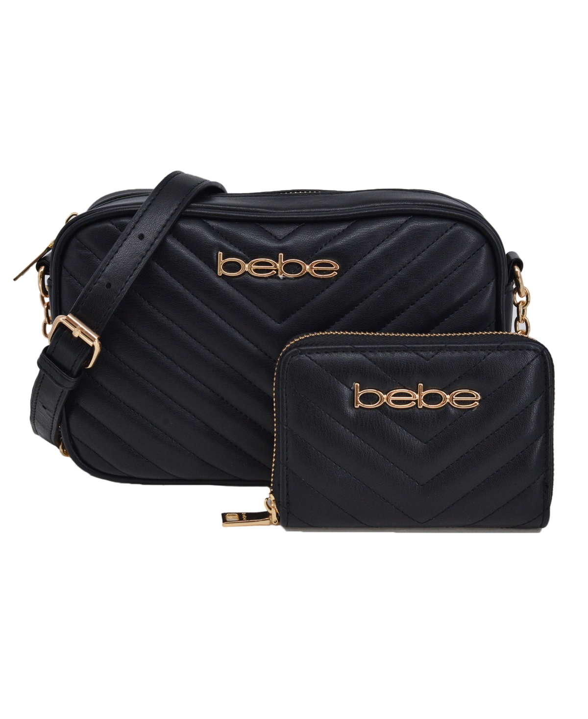 Click here for Bebe Womens Tyler Camera Crossbody Bag with Wallet... prices
