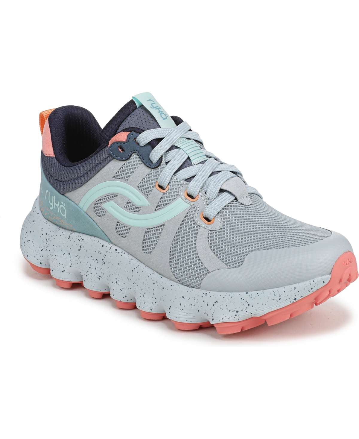 Click here for Ryka Womens Podflow Hiking Lace-Up Sneakers - Pear... prices