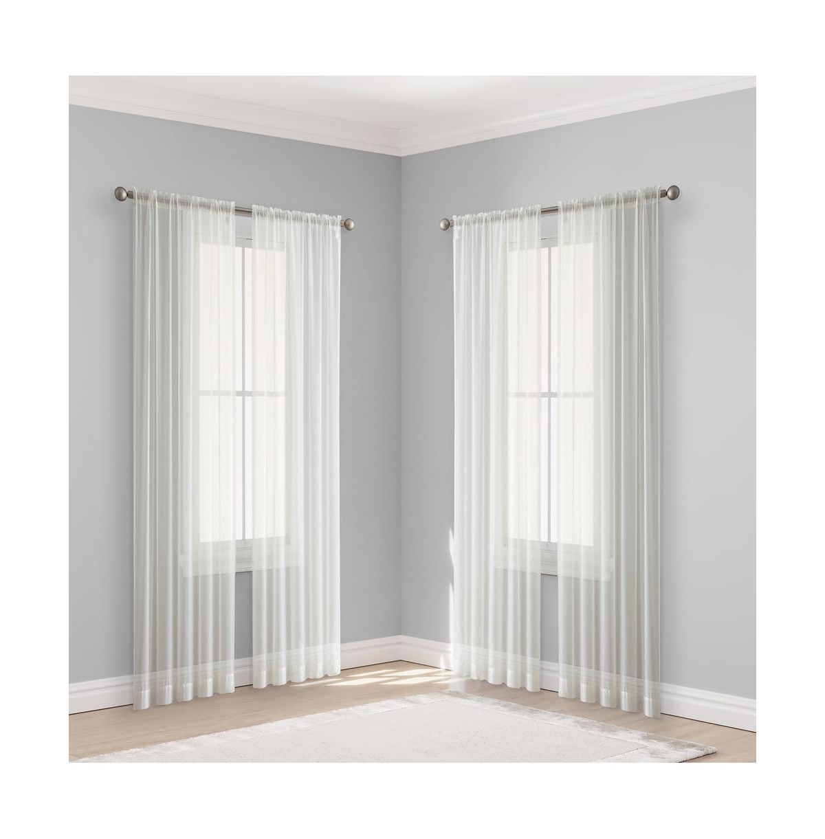 Click here for Hlc.me Essentials Sheer Voile Window Treatment Rod... prices