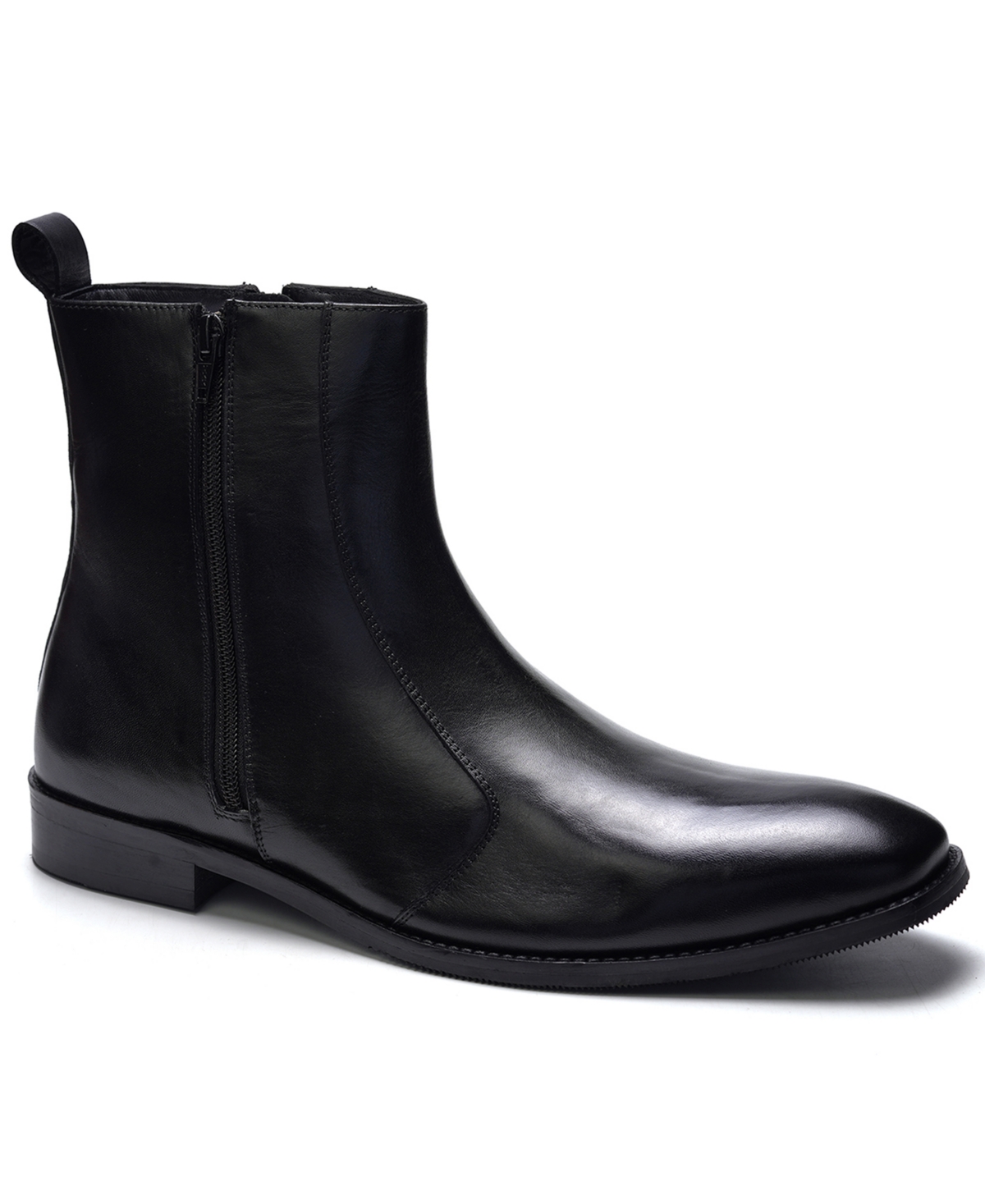 Click here for Anthony Veer Mens Lexington Side Zip Boots - Black prices